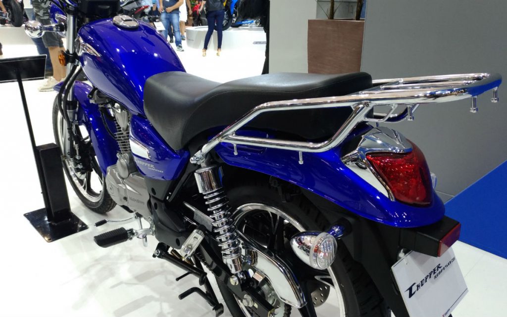 Haojue mostra a mini custom Chopper Road 150 no Salão Duas Rodas 2017